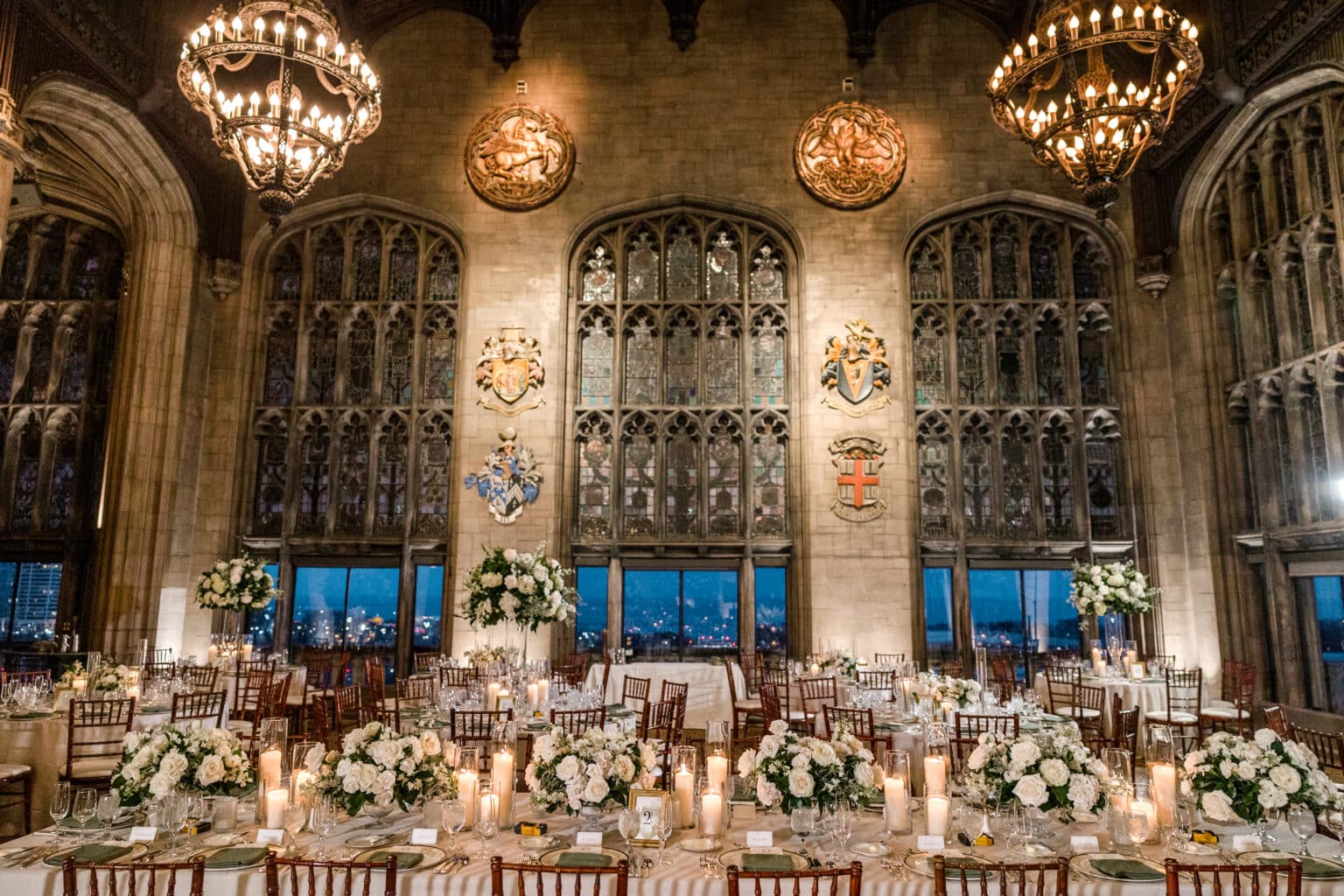 Timeless University Club of Chicago Wedding - Tablescapes