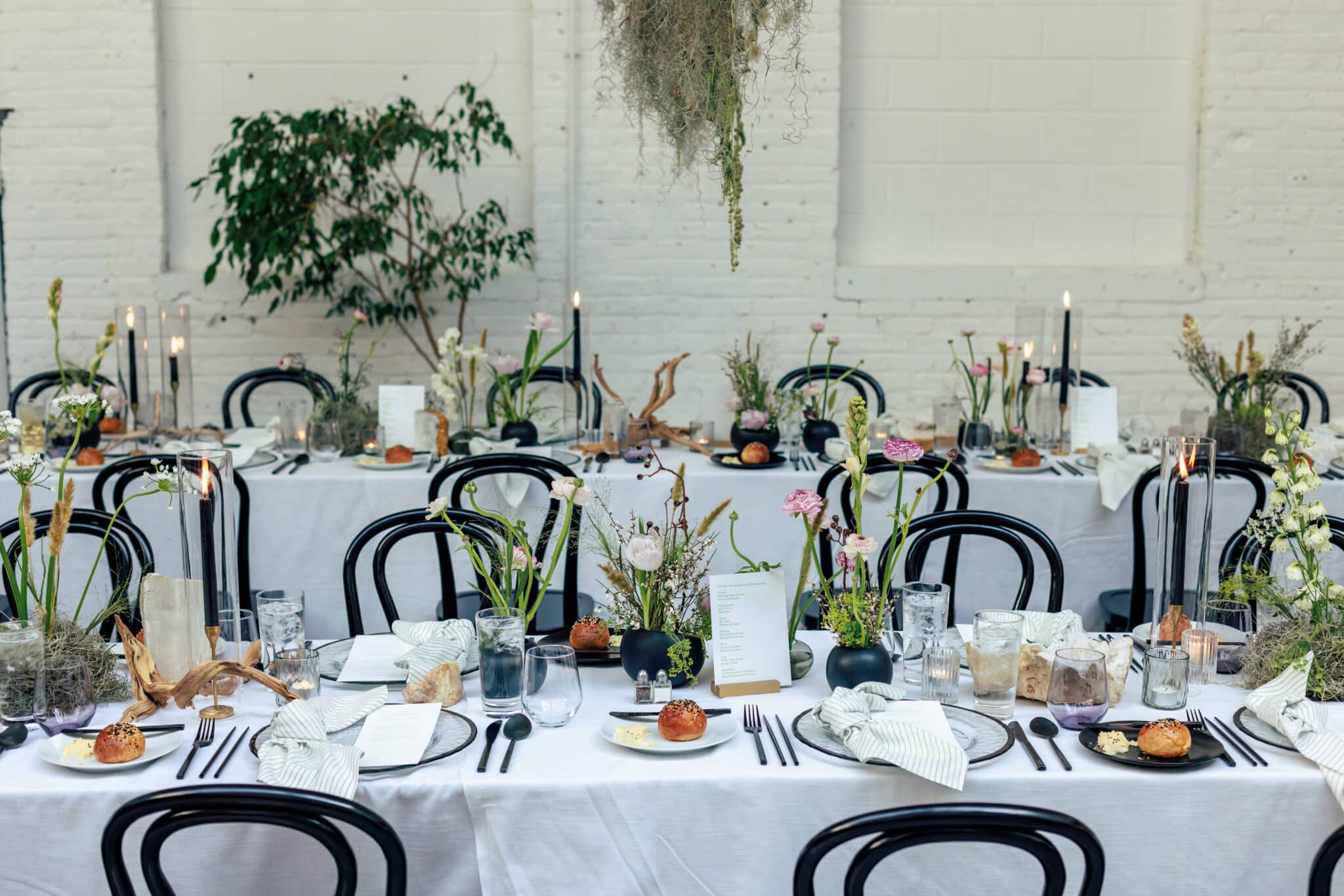 Chicago Wedding Planners Chic Spring Luncheon at The Atria - Tablescapes